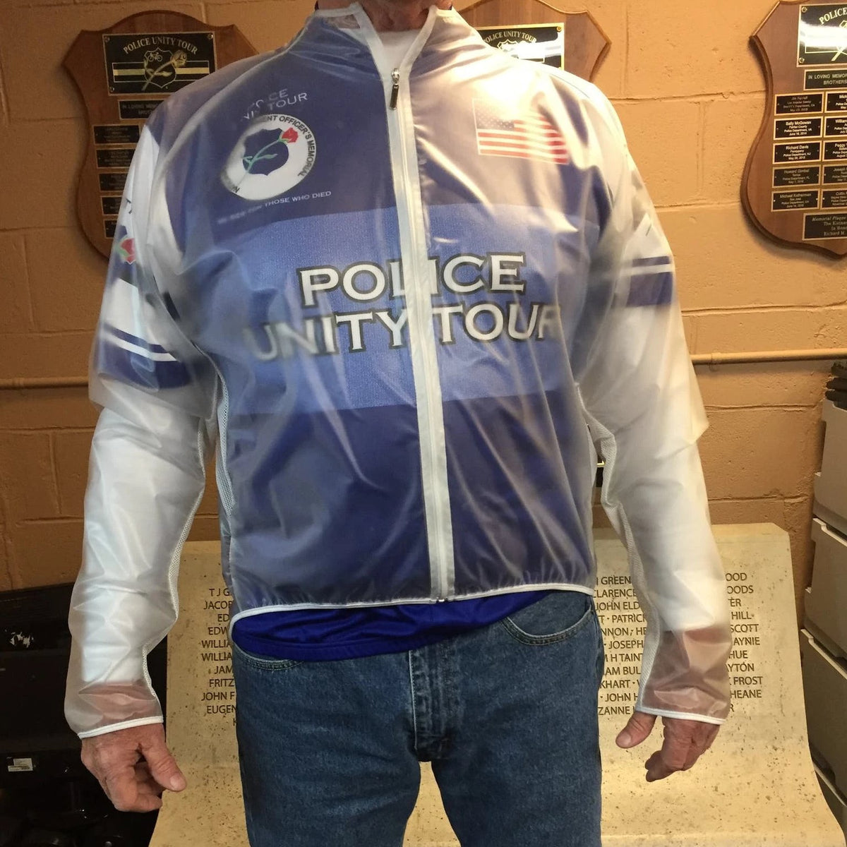 Suarez | •Police Unity Tour Rain Jacket •Police Unity | BIKELAND | In ...